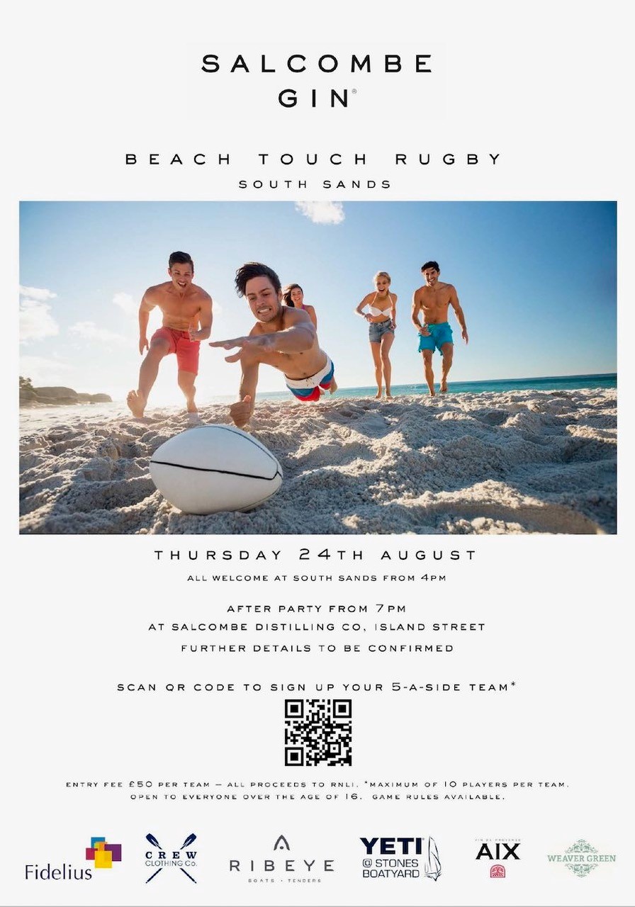 Beach Rugby 2023 – Salcombe Lifeboat RNLI